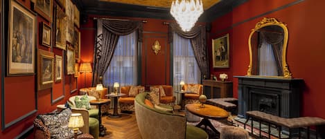 Sala de estar do lobby