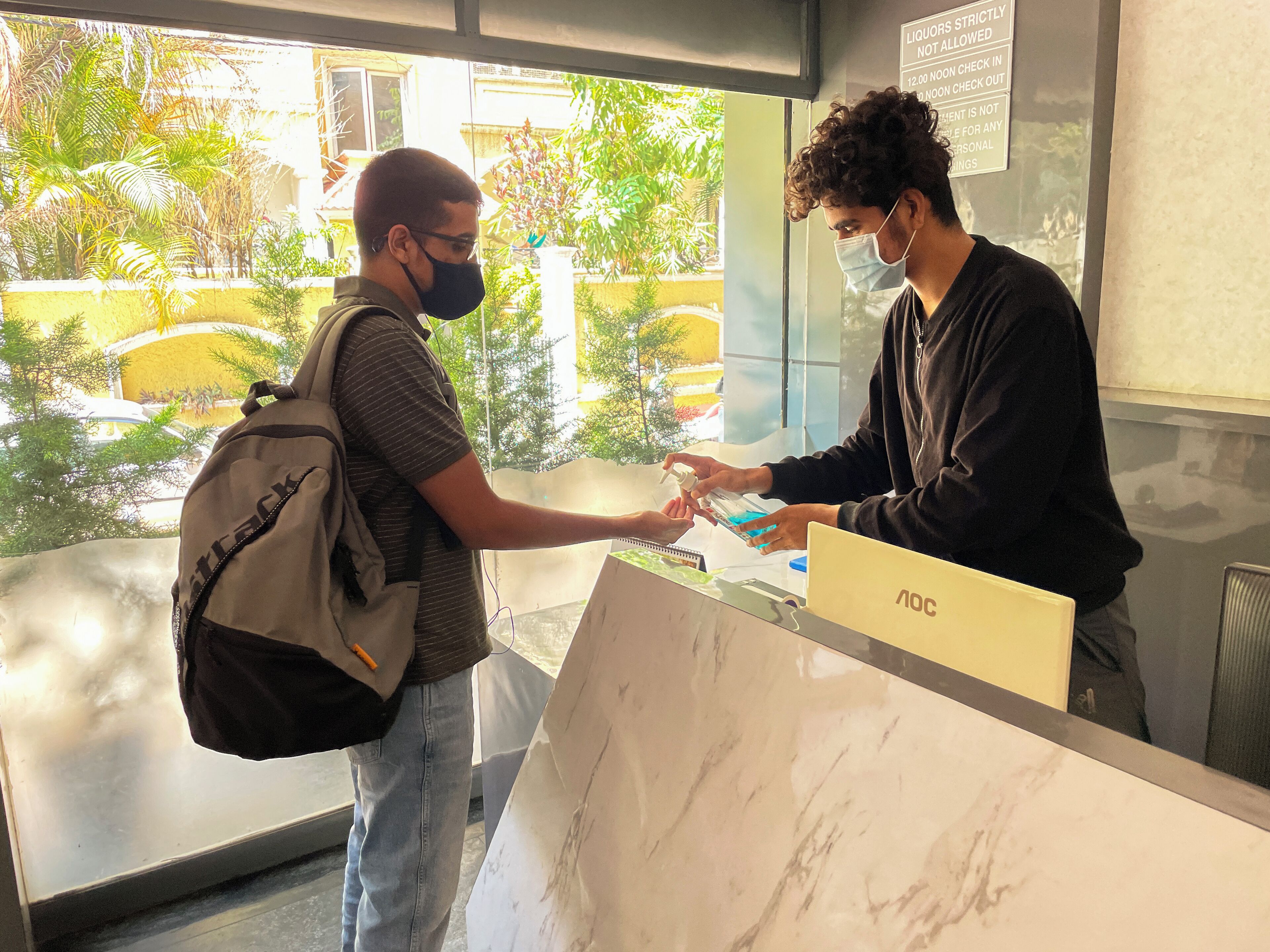 Fachada do alojamento