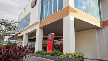 Entrada do alojamento