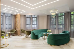 Sala de estar do lobby