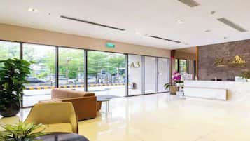 Sala de estar do lobby