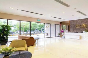 Sala de estar do lobby