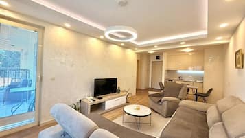 Televisor LCD de 42 polegadas com canais por cabo