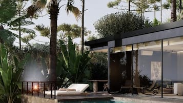 3 piscinas externas, espreguiçadeiras