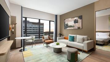 Suíte, 1 quarto, vista para o jardim | Wi-Fi de cortesia