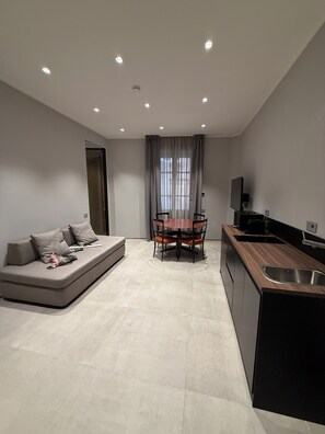 Apartamento de Luxo, Vista para a cidade | Sala de estar