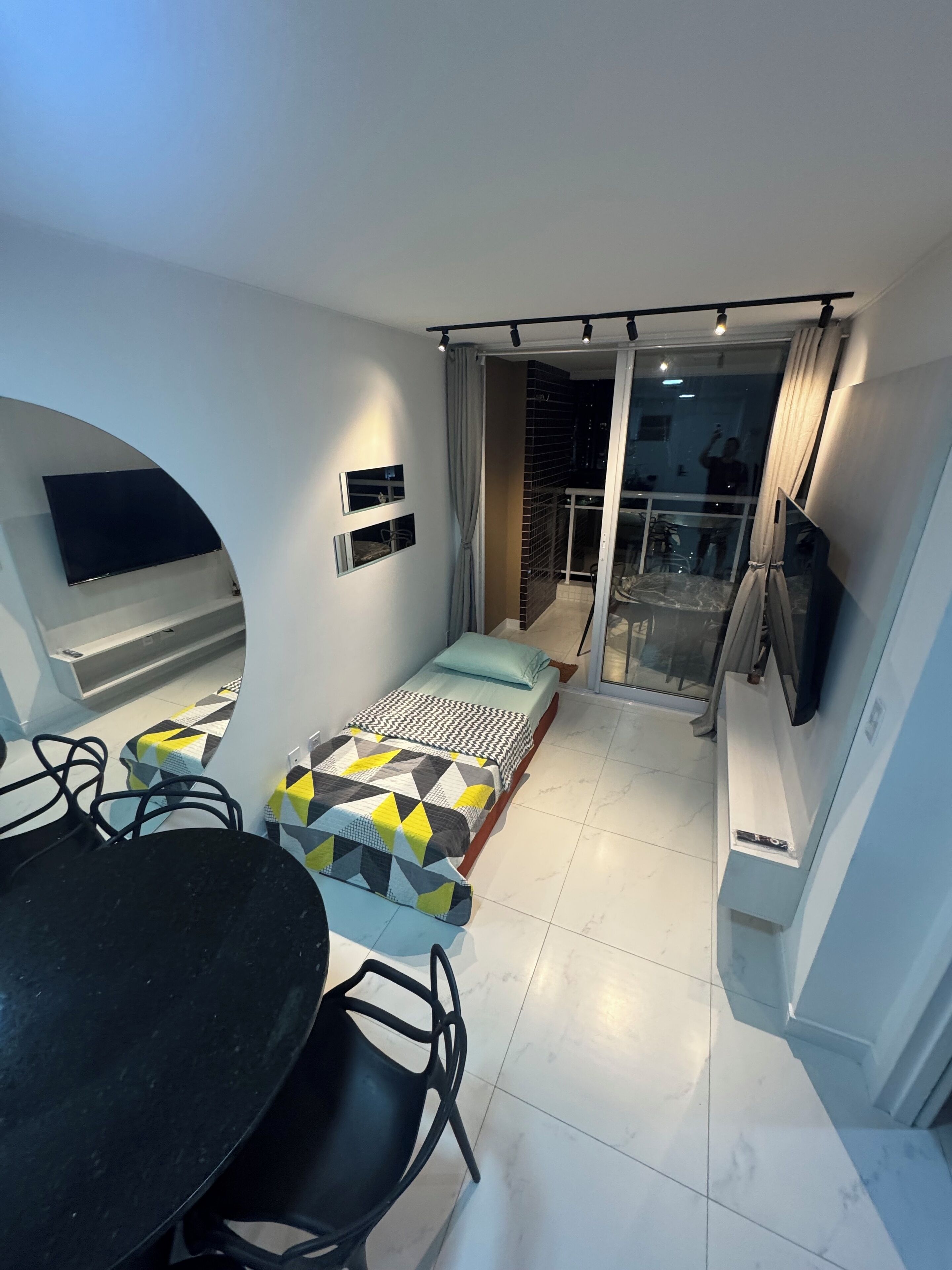 Apartamento, sacada | Área de estar