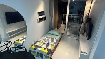 Apartamento, sacada | Área de estar