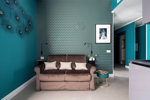 Apartamento Deluxe | Sala de estar