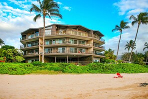Oceanfront Hale Hui Kai 313 Large Lanai, AC, Incredible Views on Keawakapu Beach, Kihei: Hotel ...