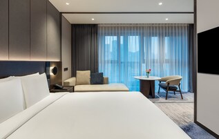 Quarto, 1 cama King, vista para a cidade
