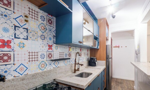Apartamento básico | Cozinha privada
