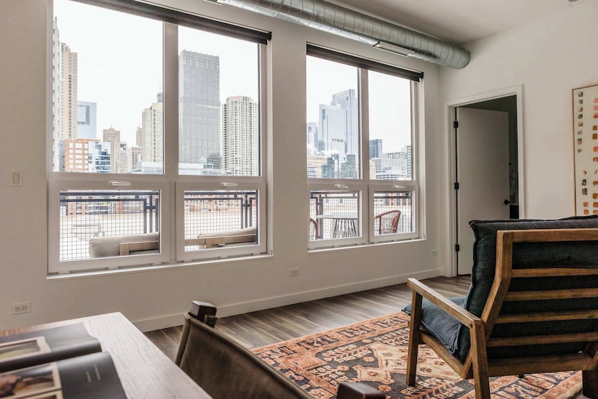 Luxury Penthouse Loft W/terrace 507 | River North - Chicago Loop - Chicago