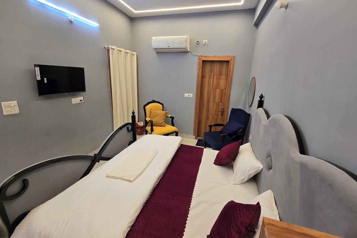 Quarto casal luxo | Roupas de cama premium, quartos à prova de som