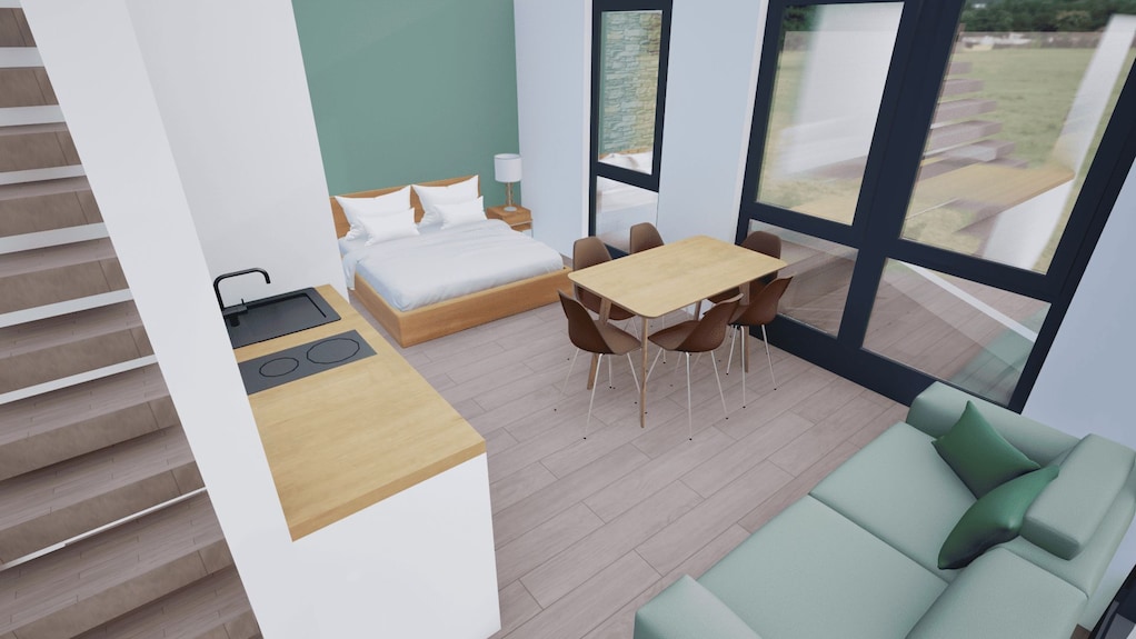 Village Center - Heimat Häusle - Heike Marcus Tiny-houses - Cleebronn