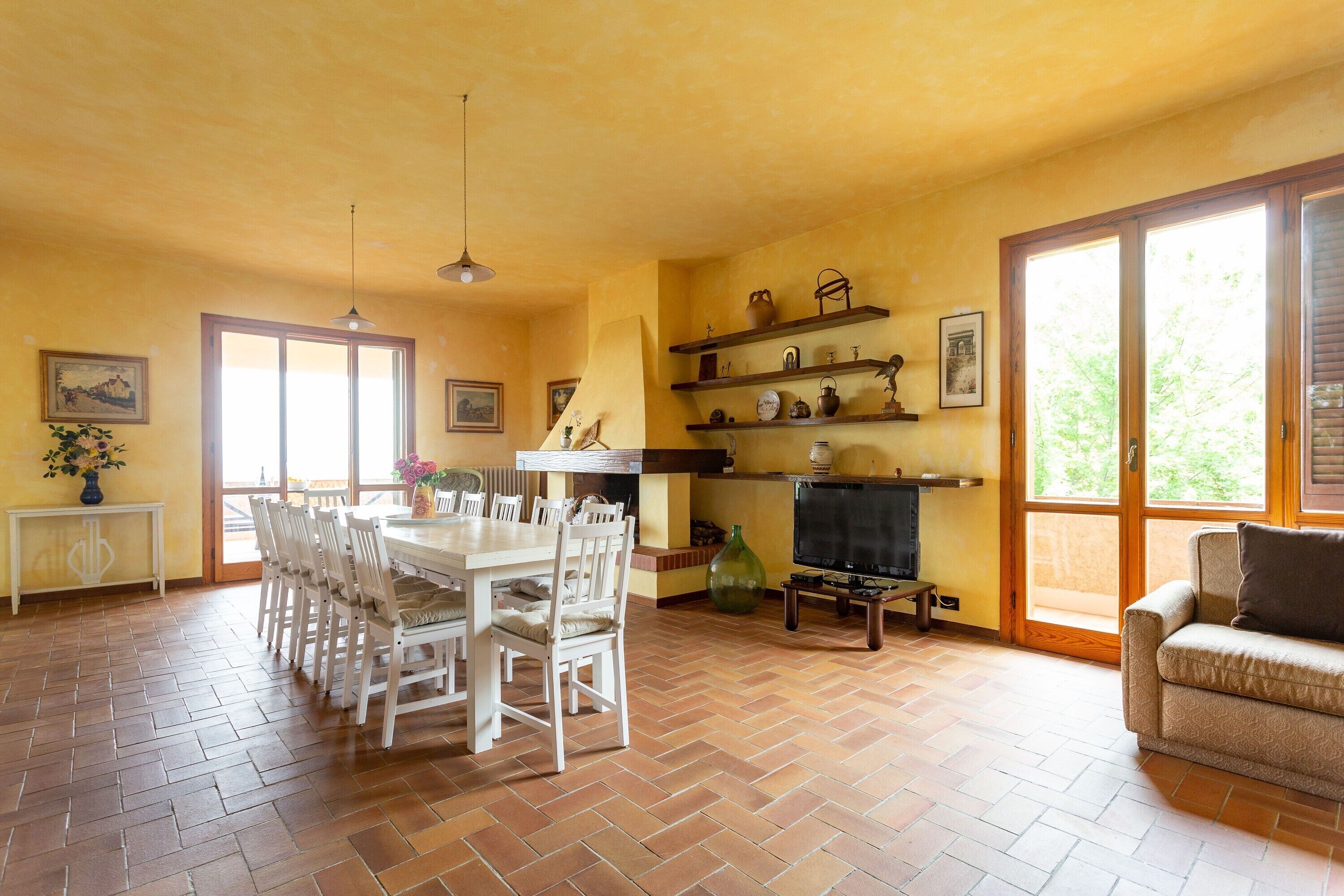 Villa Mit Privatem Pool, Wlan Und Klimaanlage In Treggiaia - Pontedera