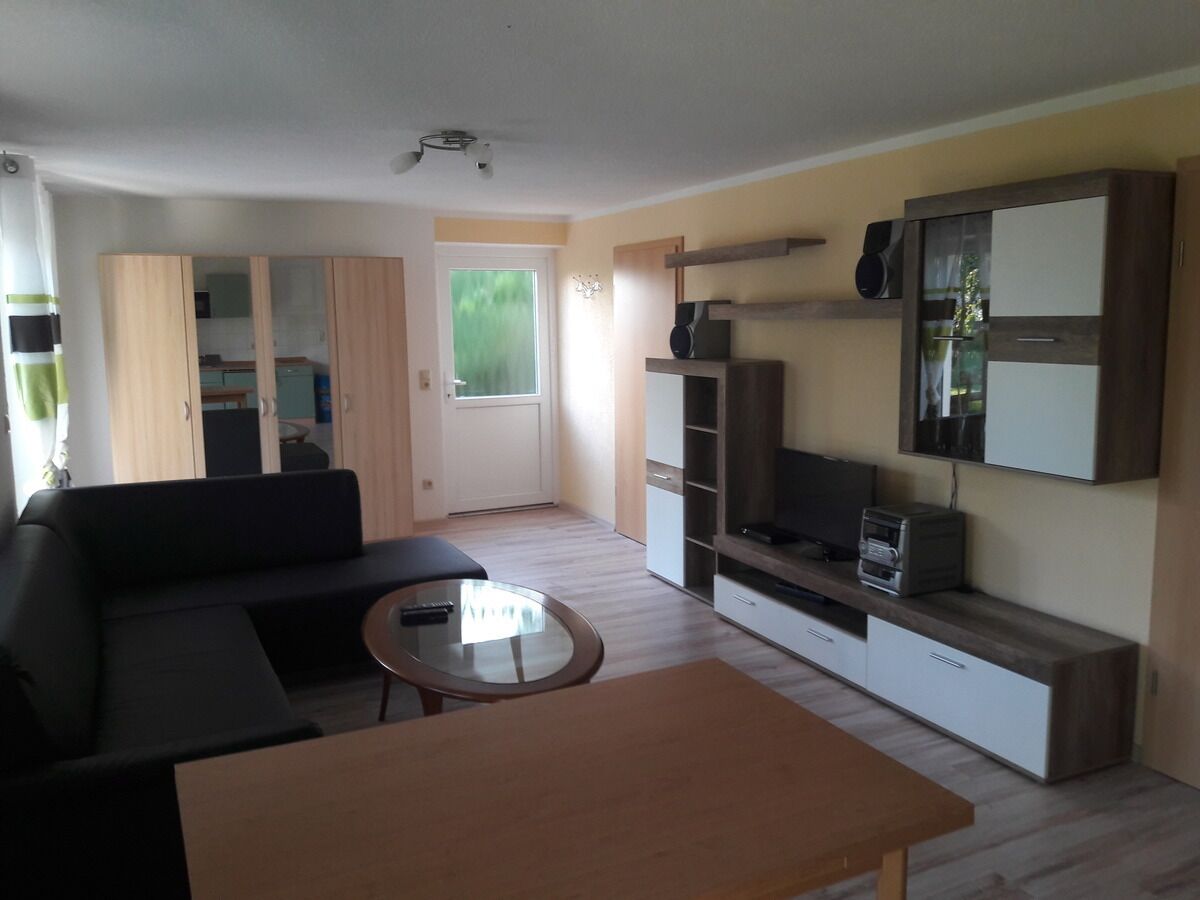 Spacious Vacation Apartment With Terrace And Boat In Warthe On The Achterwasser - Rankwitz