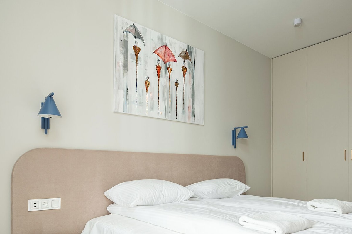 Apartamento, 1 quarto | Ferro/tábua de engomar, Wi-fi grátis, roupa de cama fornecida