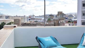 Terraço no piso superior