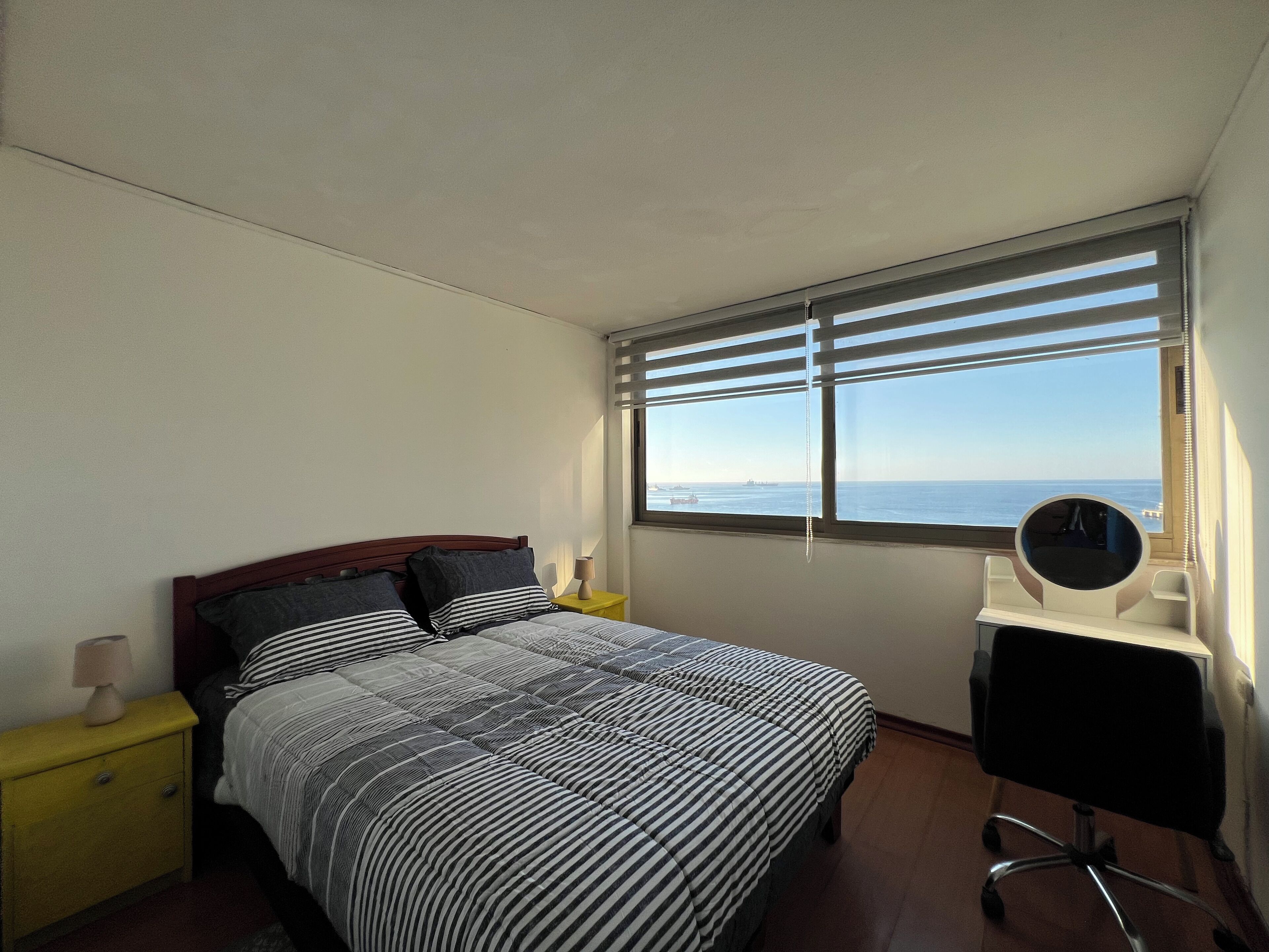 Apartamento Familiar, varanda, vista para o mar | Wi-fi grátis 