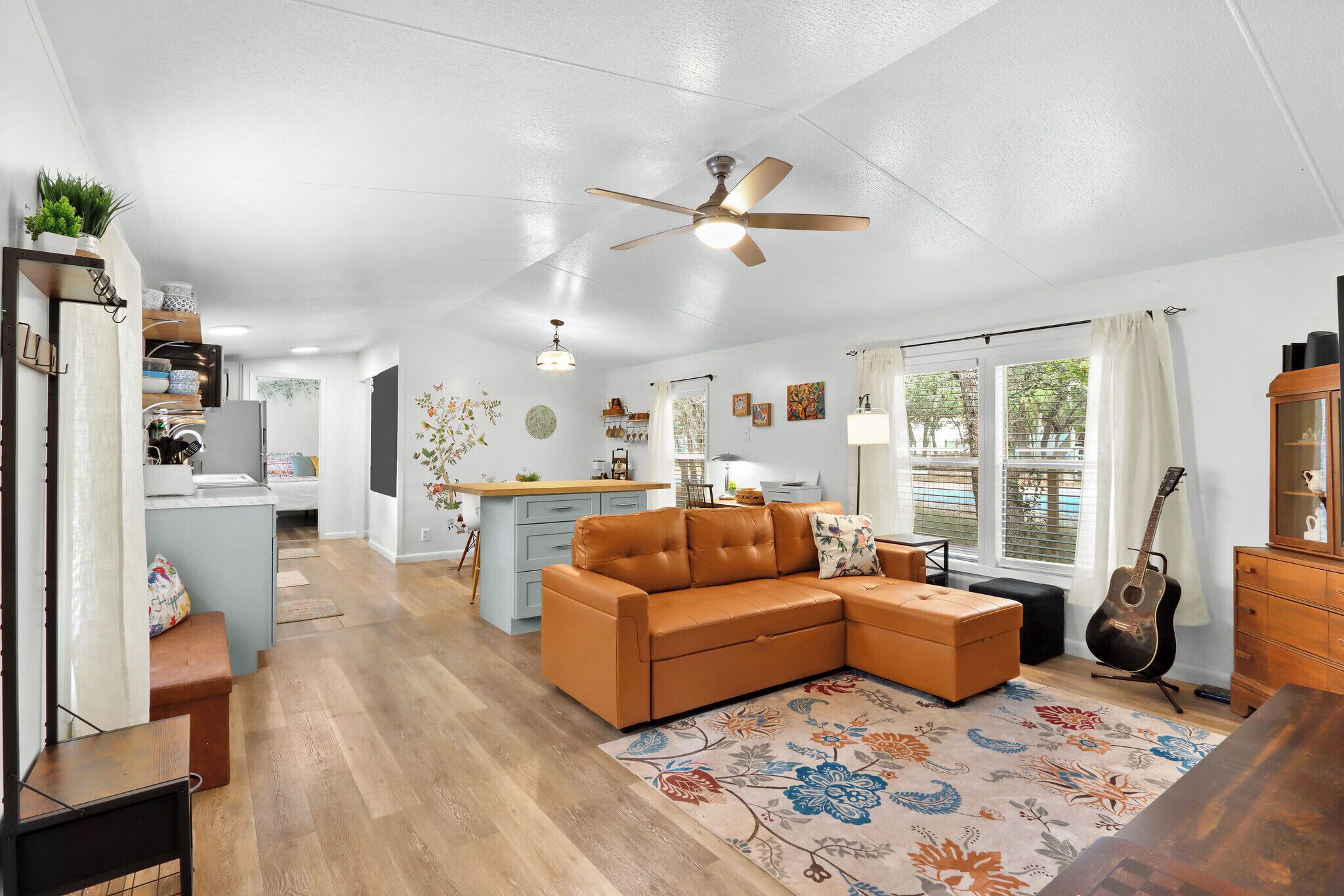 Wild Rhodes | Playful Wimberley Home Near Square, Fire Pit & Outdoor Spaces - Wimberley, TX