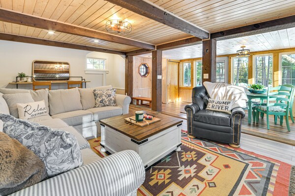 Sturgeon River Gem! Outdoor Recreation Galore - Mullett Lake, MI