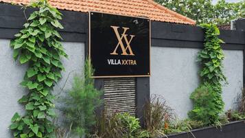 Entrada do alojamento