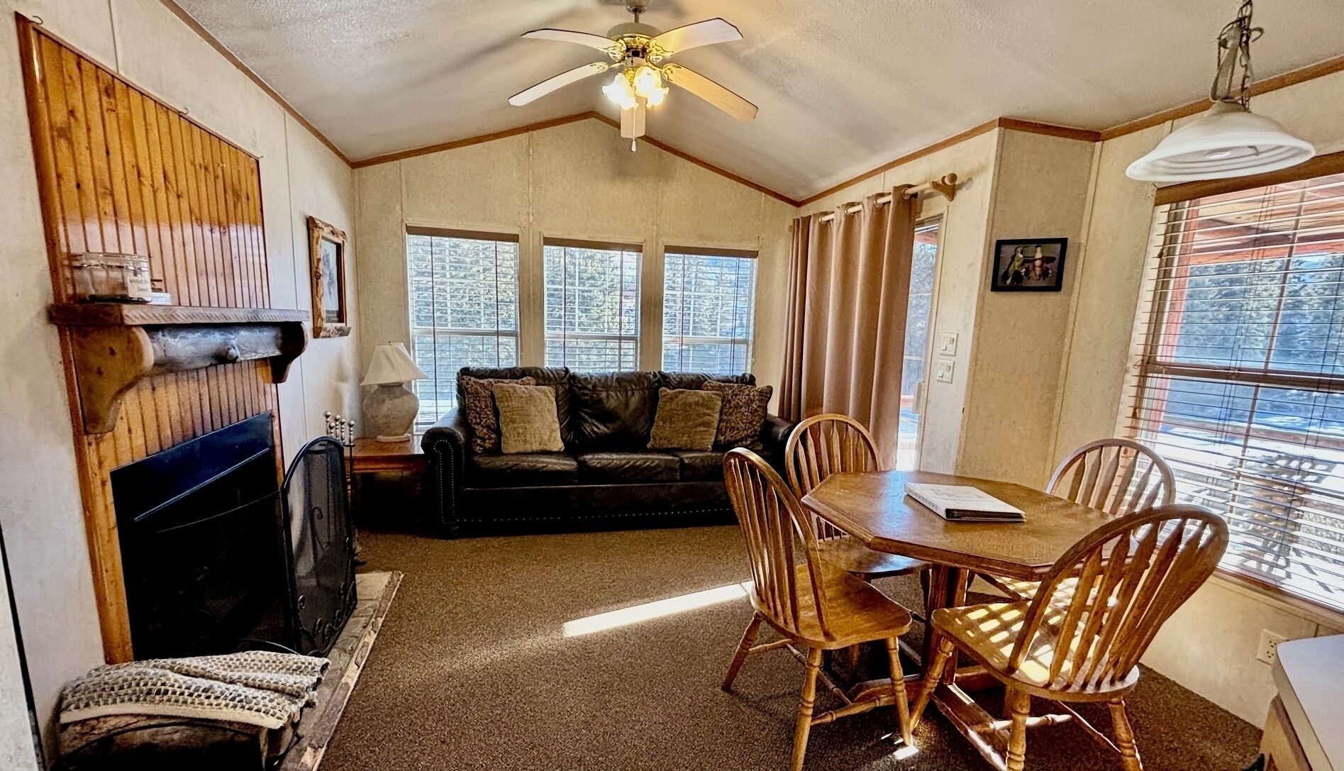 Mountain Cabin With River Views And Private Hot Tub. Sleeps 4 15 Minutes From Wolf Creek Ski Area. - South Fork, CO