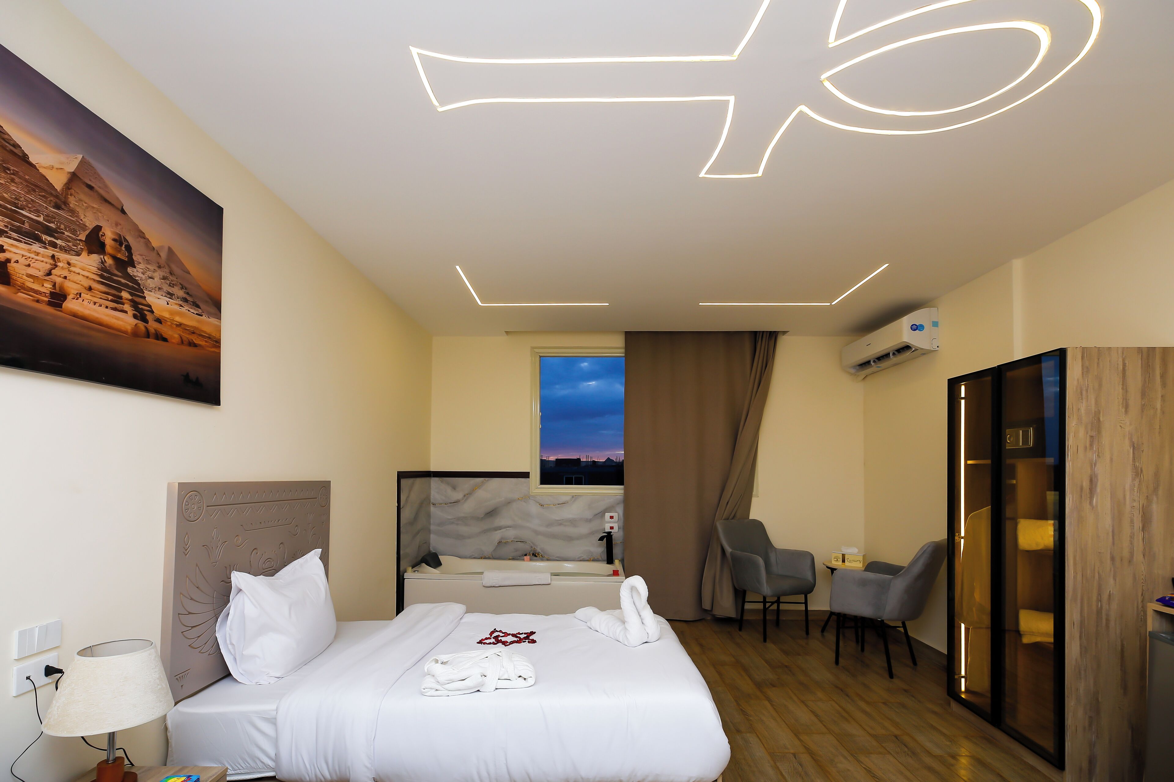 Quarto triplo luxo | Guarda-roupa