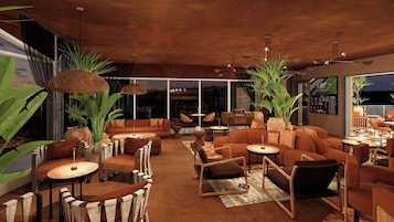 4 bares/lounges