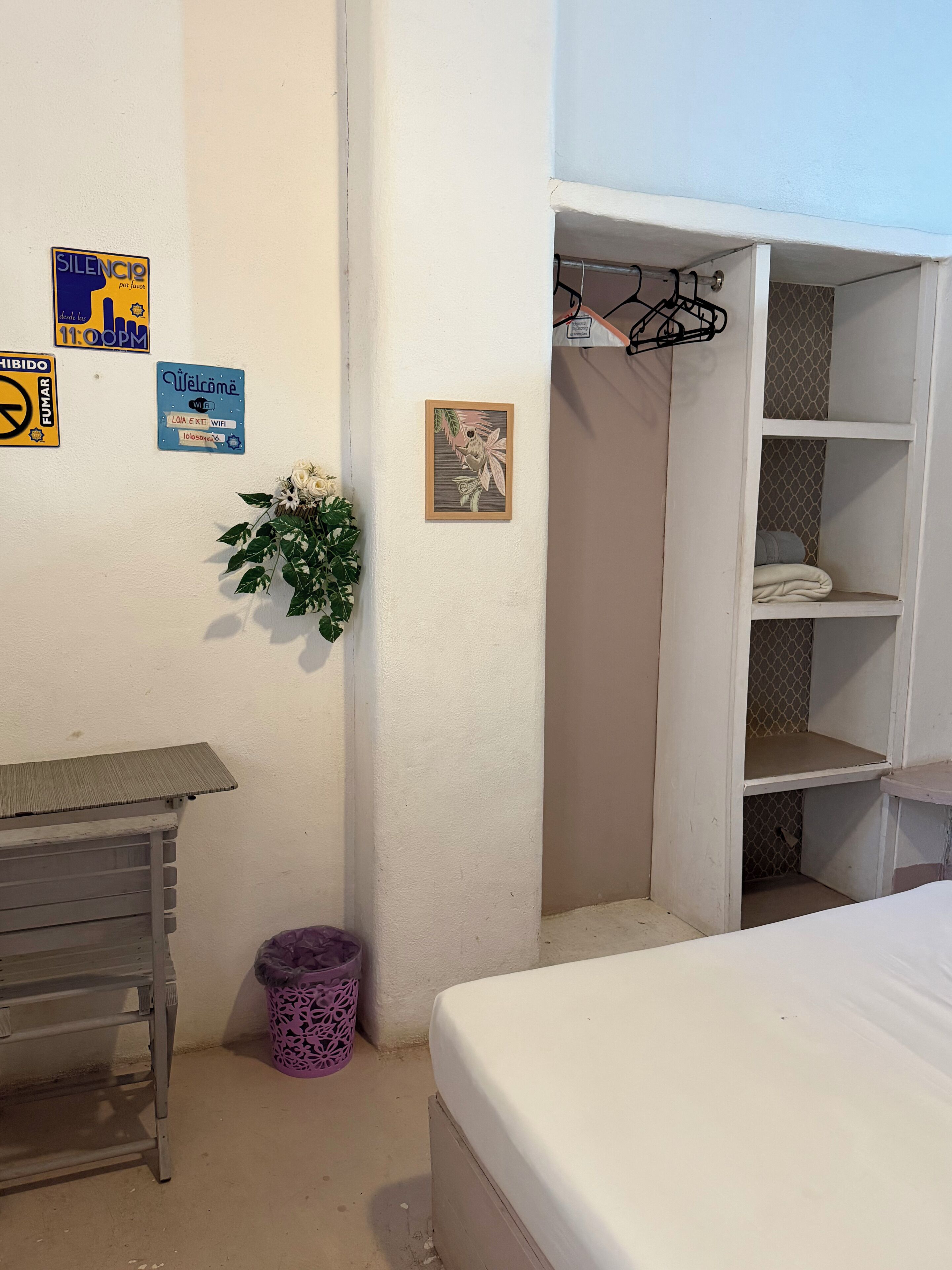 Quarto casal básico | Wi-Fi de cortesia