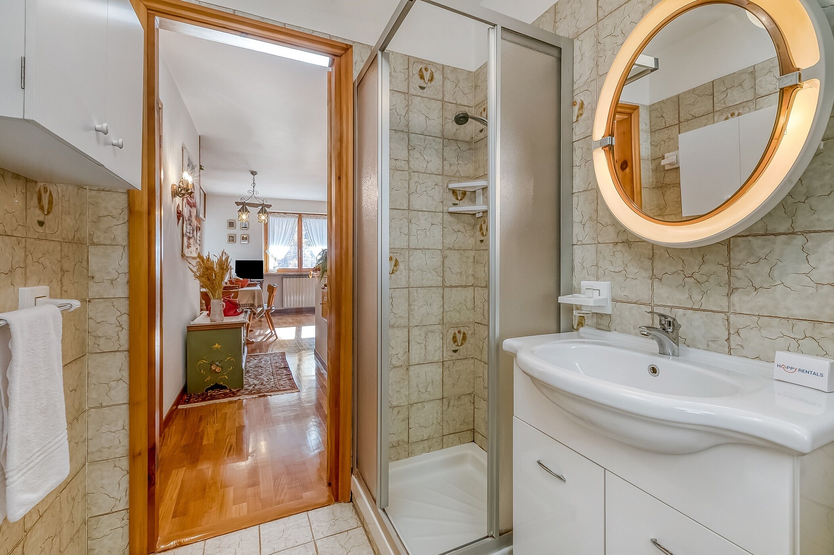 Apartamento Standard, vários quartos (Appartamento Big Lem) | Casa de banho | Um polibã, um secador de cabelo, um bidé, toalhas fornecidas 