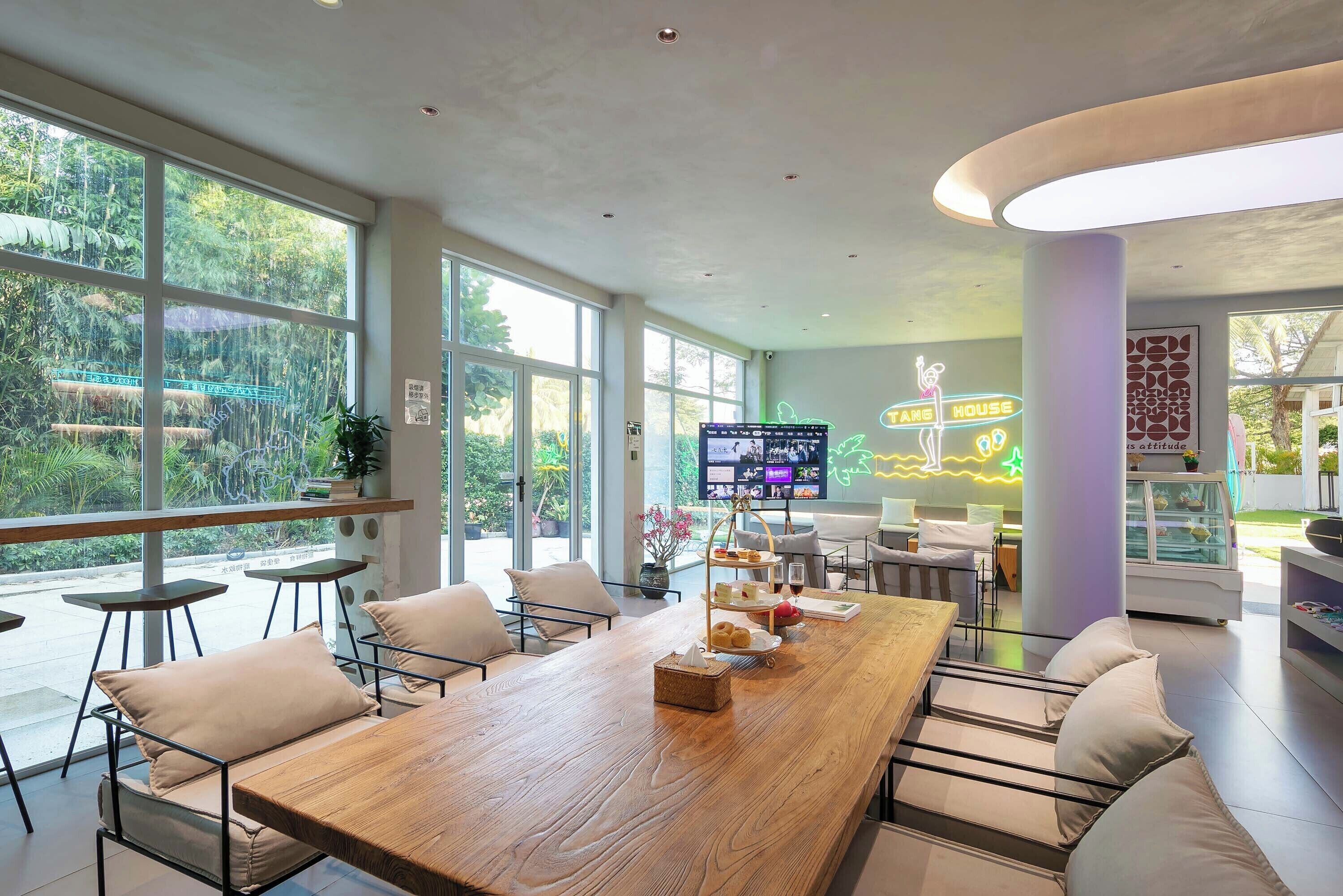 Sala de estar do lobby