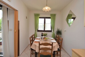 Apartamento (A1) | Opções para refeição