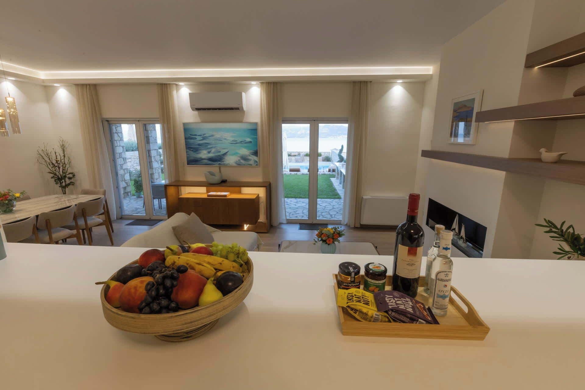 Seafront Villa Ciel With Private Pool In Nafpaktos - Патры