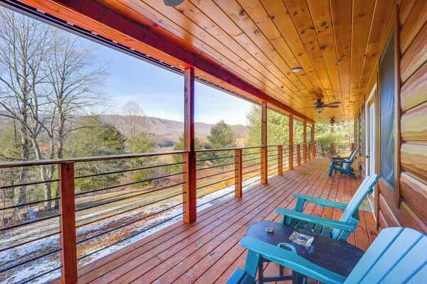 1 Mi To Watauga Lake! Modern & Rustic Mtn Hideaway - Wilbur Lake, TN