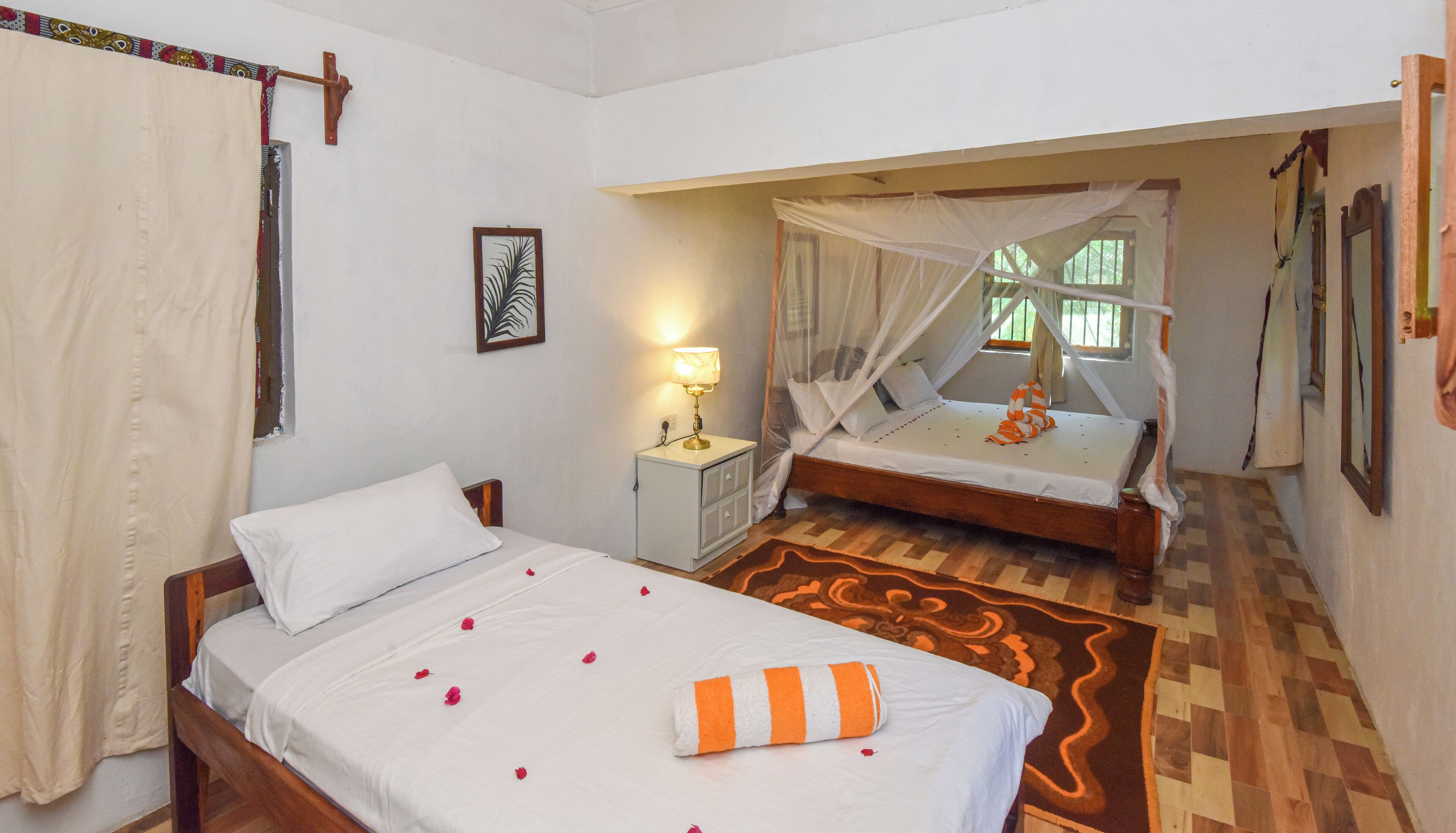 Quarto Familiar, vista para o jardim