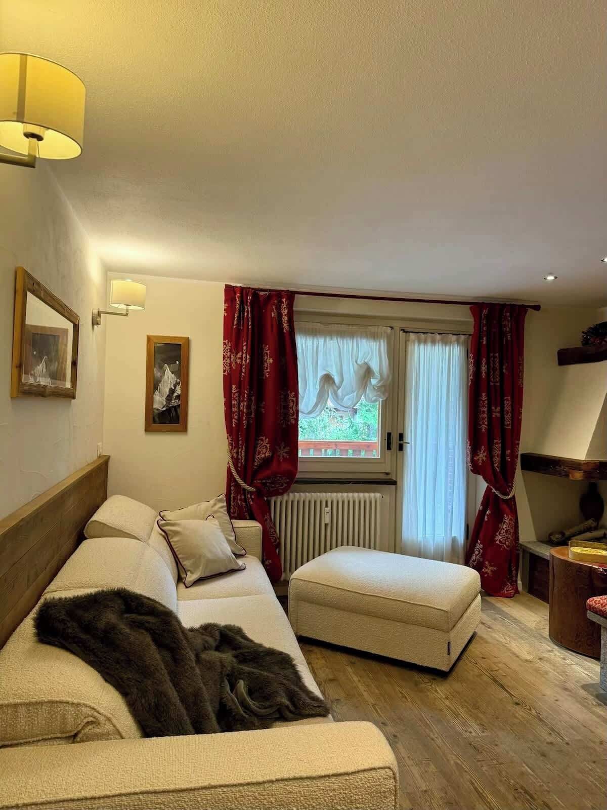 [The Courma] Warm 4 Family With Mont Blanc View - Courmayeur