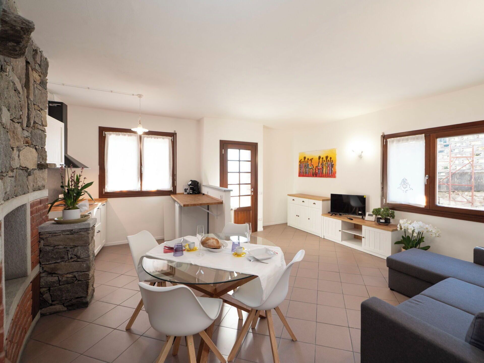 Schöne Wohnung Für 4 Leute Mit  W-lan, Tv, Innenhof Und Haustiere Erlaubt - Mergozzo