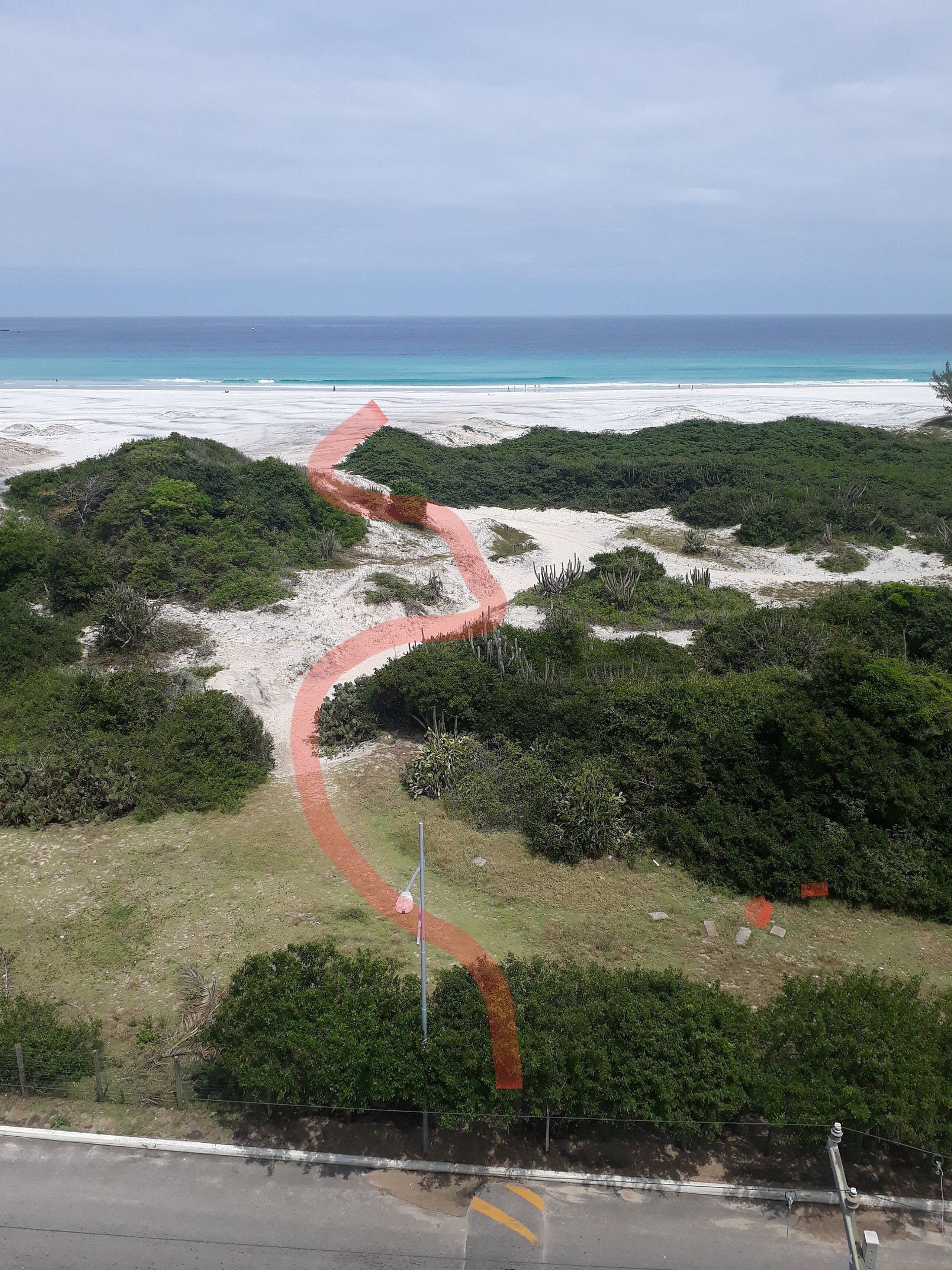 Apartamento | Praia | Na praia, praia de areia branca 