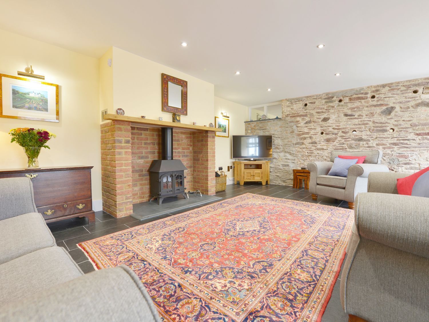 The Cider Barn At Home Farm, Pet Friendly, With Open Fire In Wembury - Noss Mayo