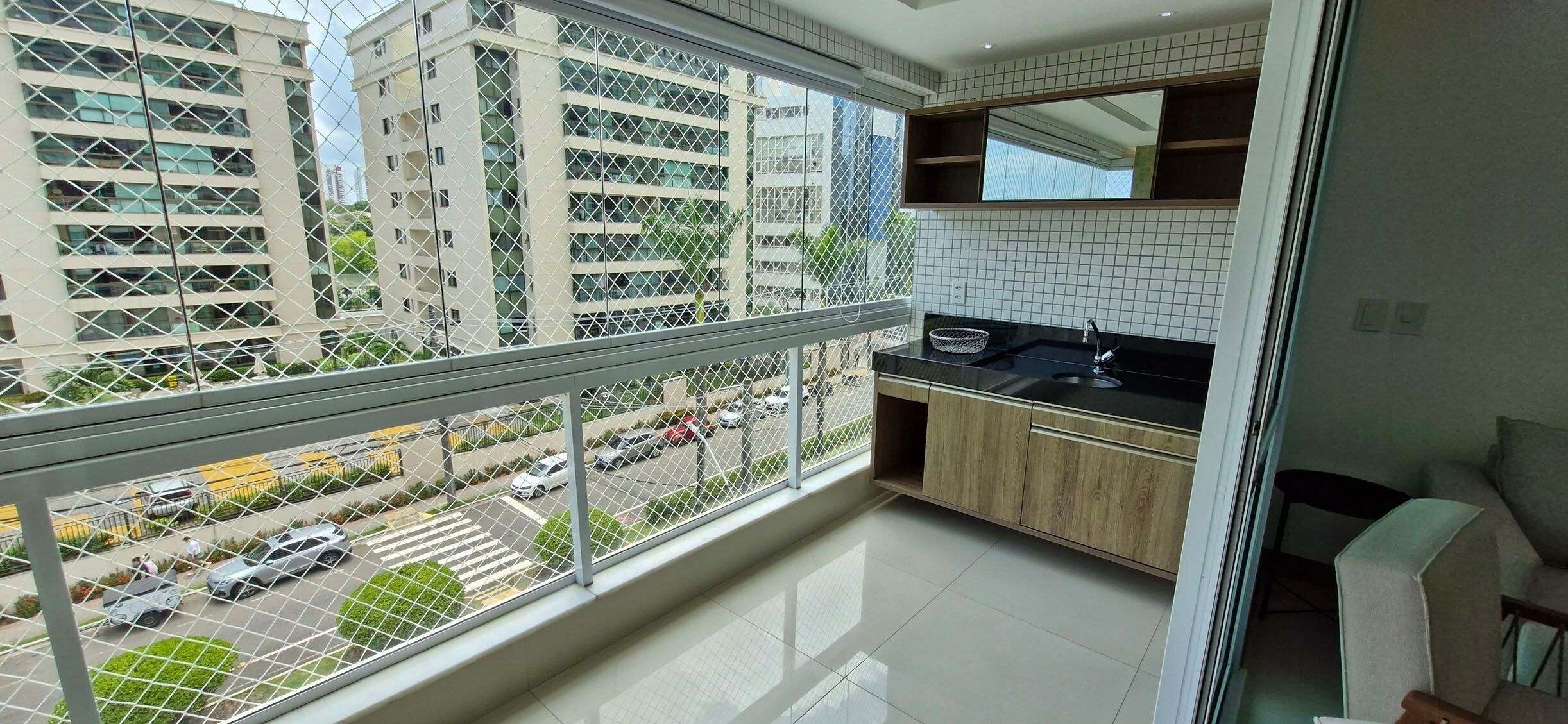 Apartamento básico | Varanda coberta