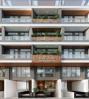 Fachada da propriedade