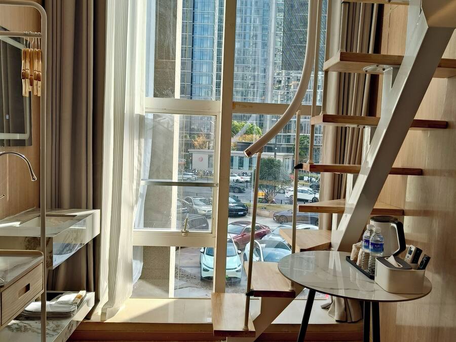 Loft Superior | Cortinas/cortinados opacos, ferro/tábua de engomar, Wi-fi grátis