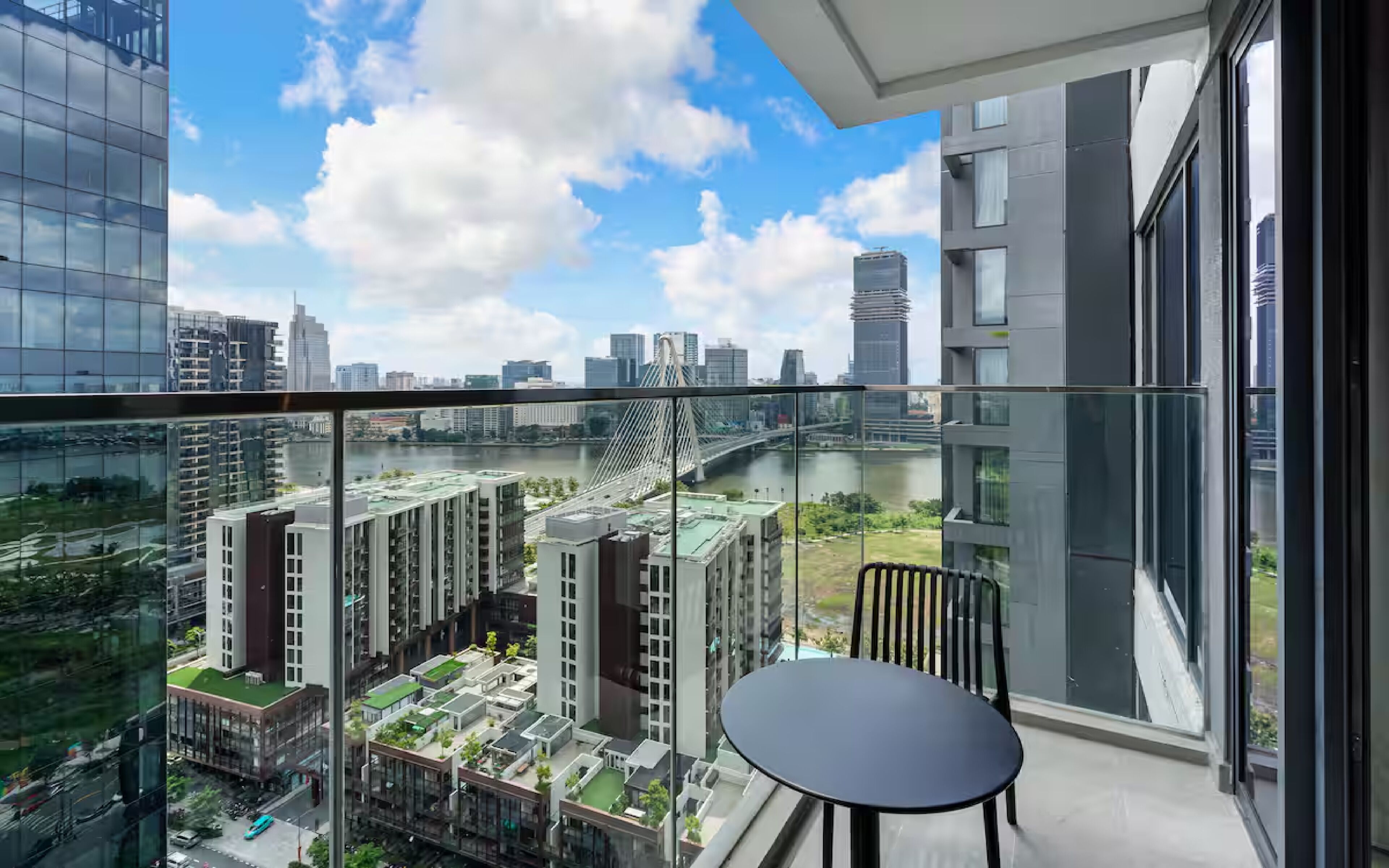 Apartamento de Luxo, 2 quartos, cozinha, Vista para a cidade | Vista para a cidade