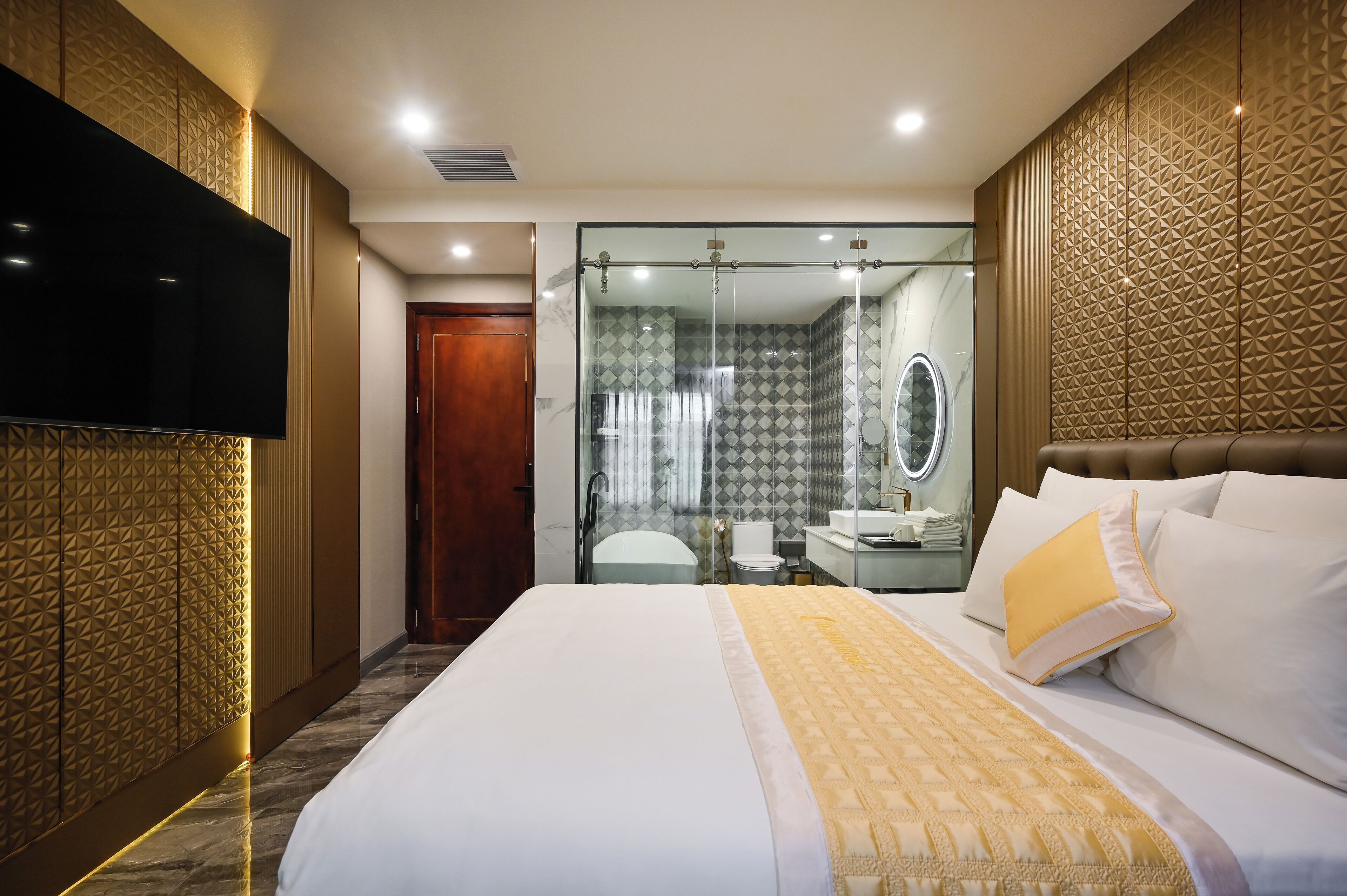 Quarto casal premier | Vista do quarto