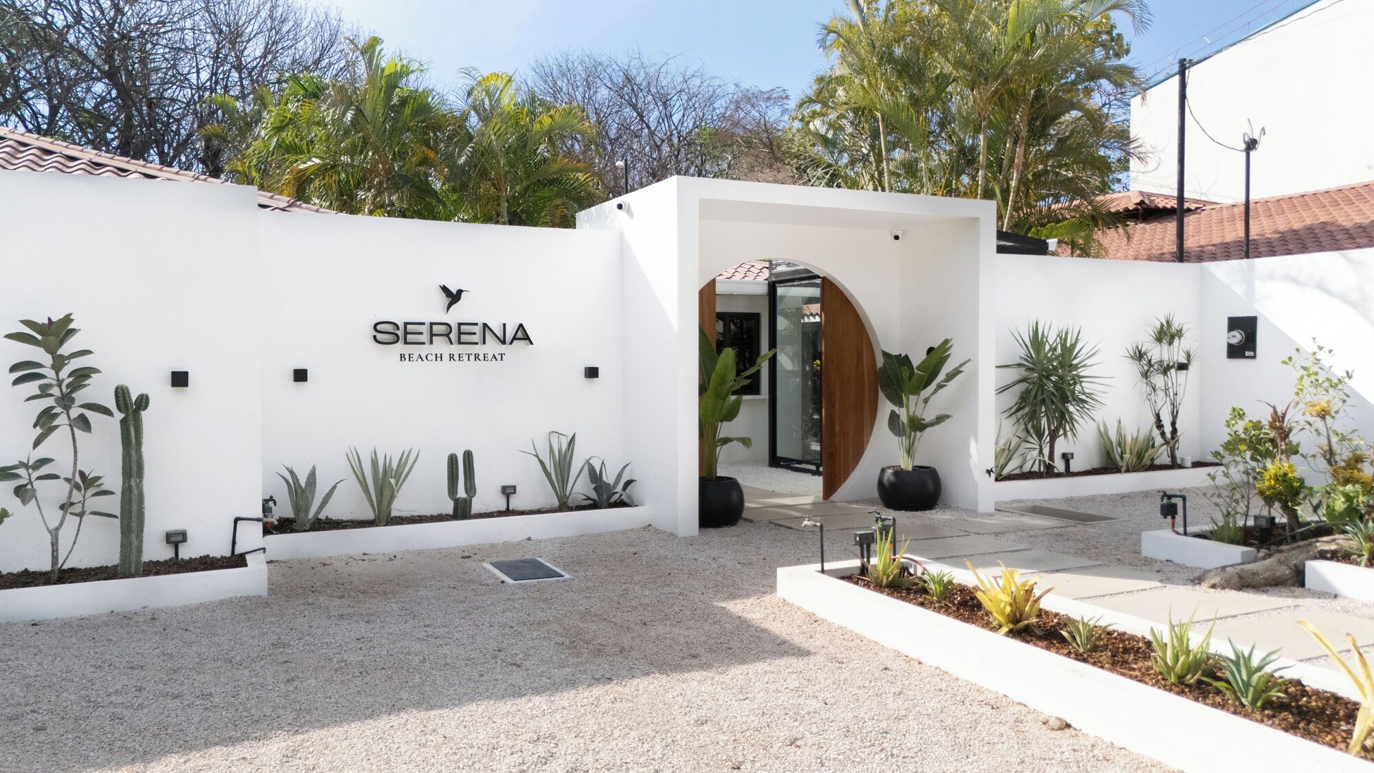 Fachada da propriedade