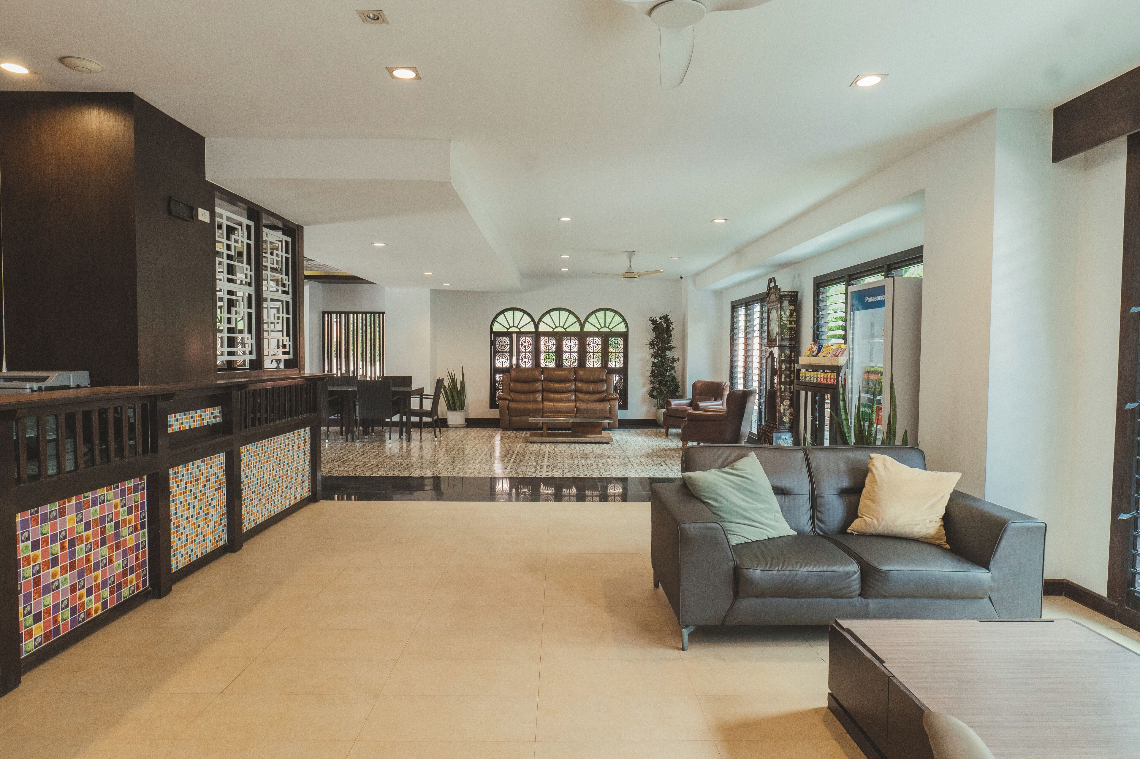 Sala de estar do lobby