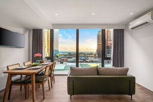 Apartamento Sénior, vista para o mar | Vista do quarto