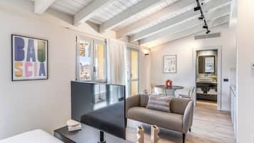 Apartamento | 1 quarto, secretária adequada para computadores portáteis